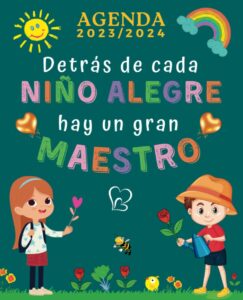 agenda maestro 2023 / 2024: planificador y organizador profesor personalizada | regalo original para maestra y profesora | 2 páginas = 1 semana (spanish edition)