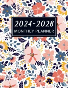 2024-2026 monthly planner: three year appointment notebook (january 2024 to december 2026)