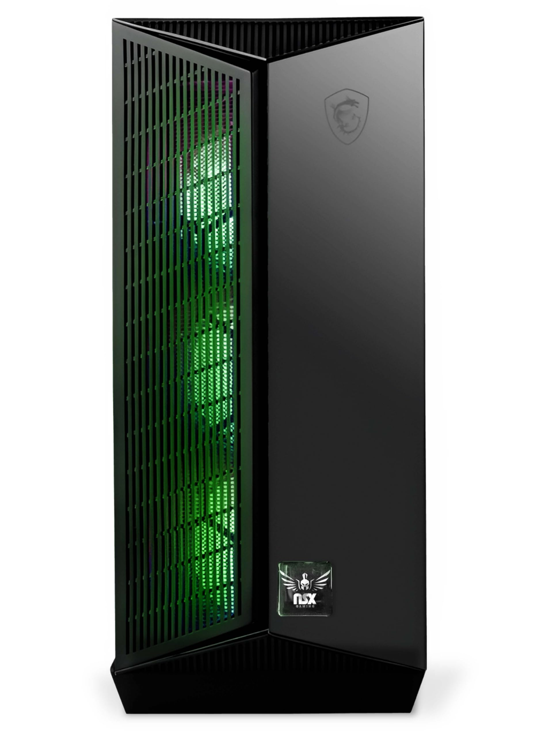 NSX GAMING Desktop Pc AMD Ryzen 7 5700X, RTX 3060 Ventus 2X, 1TB NVME SSD, 16GB DDR4 RAM 3600 RGB, 650W Bronze PSU, 240mm Watercooling, Wi-Fi, Windows 11 Home 64, Keyboard and Mouse Gamer