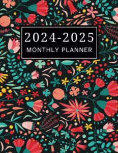 2024-2025 monthly planner: two year schedule organizer (january 2024 through december 2025) for women