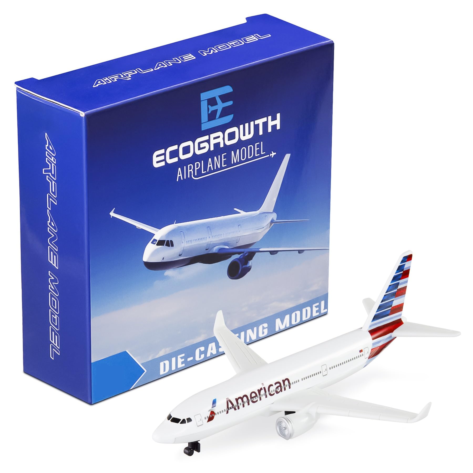 EcoGrowth Model Planes American Airplane Model Airplane Plane Aircraft Model for Collection & Gifts