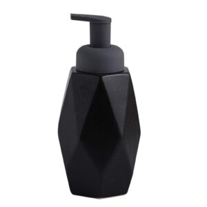 Soap Dispensers Soap Dispenser Foam Press Bottle 440ml/14.8oz Ceramic Liquid Soap Dispenser for Bathroom,Bedroom Countertop