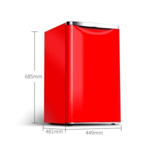 Compact Refrigerator Fresh Freezer 1 Door 72 Liter Compact Cooler Warmer Thermoelectric Mini Fridge for Bedroom Office Car Dorm Kids Cosmetics - Portable Can Cooler Skincare Fridge