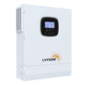 lvyuan all-in-one solar hybrid charger inverter built in 3000w 24v pure sine wave power inverter and 60a mppt solar controller for off-grid system