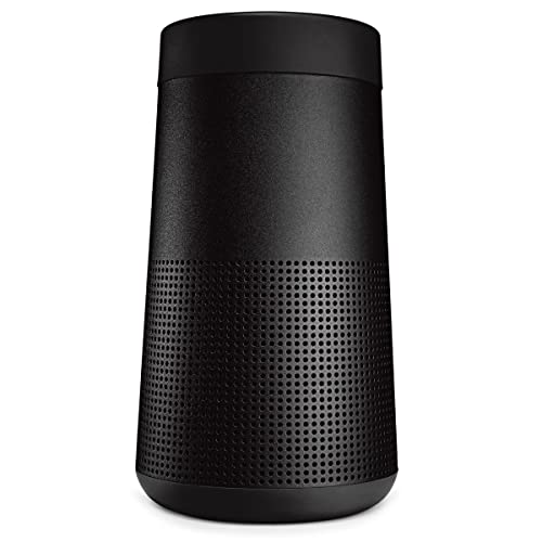 Bose SoundLink Revolve II Bluetooth Speaker, Triple Black with Charging Cradle