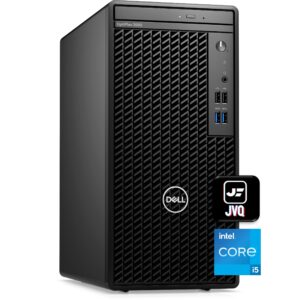 dell optiplex business desktop tower, 12th gen intel core i5-12500 processor, 64gb ram, 1tb ssd + 1tb hdd, dvd-rw, displayport, hdmi, windows 11 pro, black