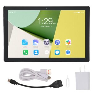 ciciglow 10.1 Inch Tablet, Octa Core Android Tablet, 8MP+16MP Dual Camera Tablet, 8G RAM 256G ROM, 1960x1080 FHD Display, Support 4G Network and 5GWIFI, GPS, Bluetooth