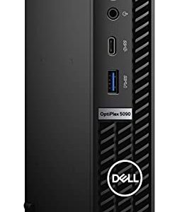 Dell Optiplex 5000 5090 Micro Tower Desktop Computer Tower (2021) | Core i7-512GB SSD Hard Drive - 16GB RAM | 8 Cores @ 4.8 GHz Win 10 Pro (Renewed)