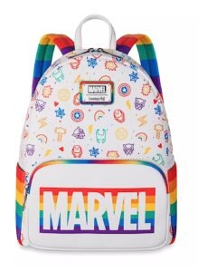 loungefly marvel pride collection mini backpack