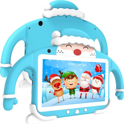 Kids Tablet for Kids 7 inch Toddler Tablet WiFi Kids Tablets 64G Children's Tablet for Toddlers Android Kids Leaning Tablet Tablets for Kids with Case Parental Control