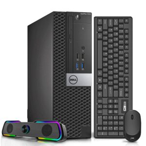 dell optiplex 7040 desktop computers pc, 32gb ram new 512gb m.2 nvme ssd+1tb hdd,intel ax200 built-in wifi 6 bluetooth 5.2, i5-6500 3.2ghz, refubished computer hdmi,windows 10 pro (renewed)