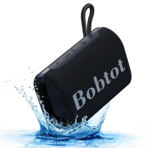 bobtot bluetooth speaker portable wireless speaker - ipx7 waterproof shower speaker with stereo sound tws bluetooth 5.1 speaker portable speaker for home party beach outdoor