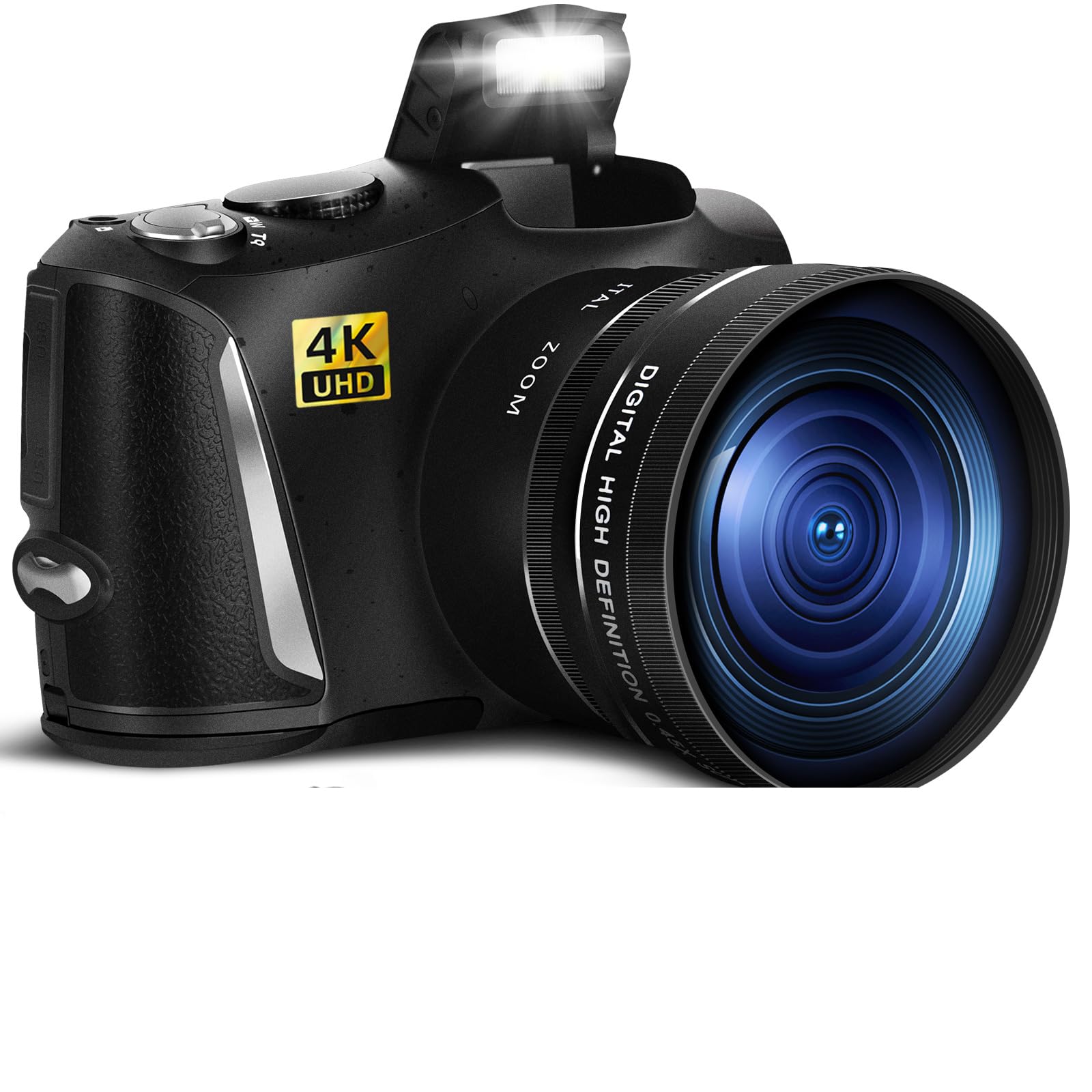 G-Anica 4K Digital Cameras for Photography and Video with Autofocus 16X Digital Zoom