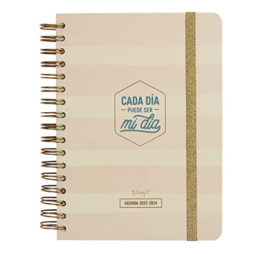 Mr. Wonderful, Wonder Planner 2023-2024 Pink Diary, Every Day Can Be My Day