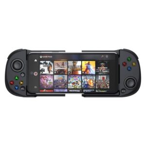 shanwan mobile game controller for android, bluetooth wireless gamepad designed for xbox game pass ultimate, steam link, geforce now (for android, black-2)