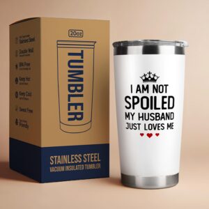 Gifts for Wife - Wife Gifts, Gifts for Her - Wedding Anniversary for Wife, Wife Birthday Gift Ideas, Mothers Day Gifts for Wife, Valentines Gifts for Her - I Love You Gifts for Her - 20 Oz Tumbler