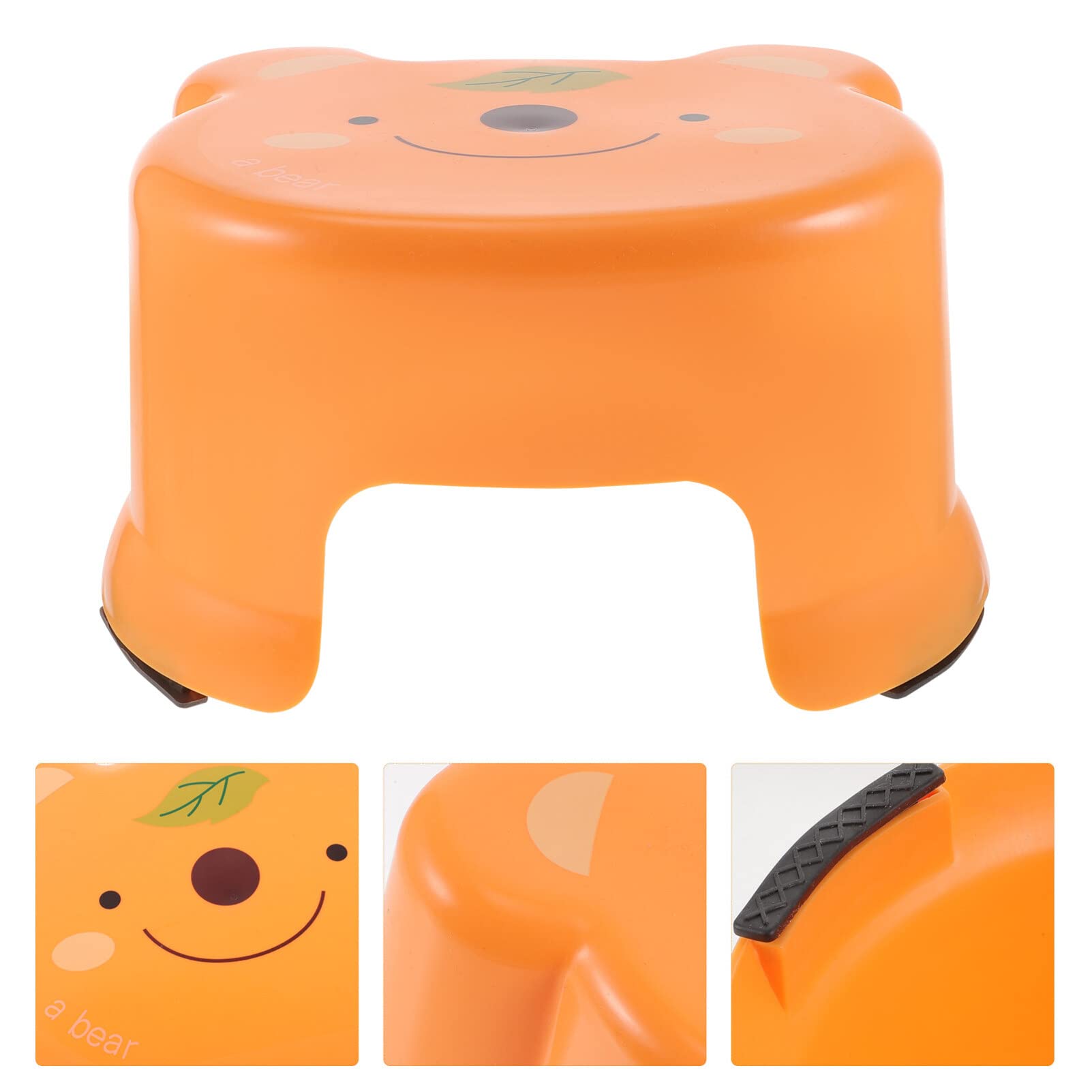 Ipetboom Step Stool, 1 Pc Bathroom Stool Toilet Step Stool Anti-Skid Step Stool Potty Training Aid