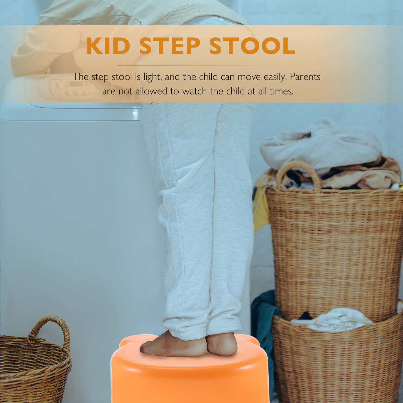 Ipetboom Step Stool, 1 Pc Bathroom Stool Toilet Step Stool Anti-Skid Step Stool Potty Training Aid