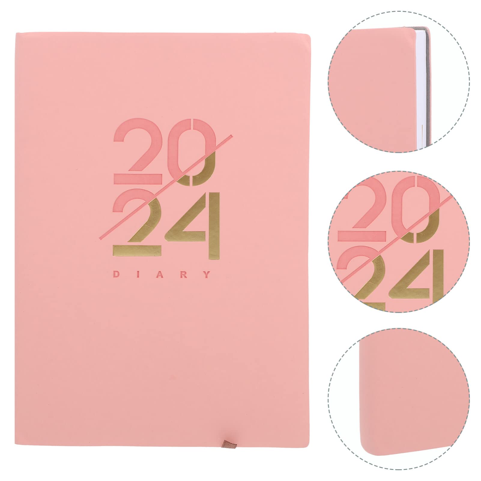 Cabilock 2024 Agenda Book Weekly Schedule Planner Daily to Do List Notepad 365 Journal Planner Monthly Schedule Planner 2024 Planner Book 2024 Daily Planner A5 Write a Book Paper Portable