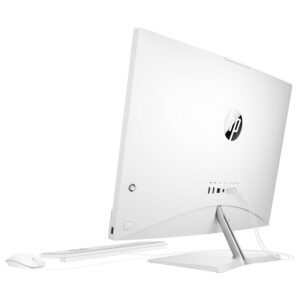 HP Pavilion 27 Business All-in-One, 27" FHD Screen, AMD Ryzen 5 5625U, 64GB RAM, 1TB SSD, Webcam, HDMI, Wi-Fi 6, Wired Keyboard & Mouse, Windows 11 Pro, White