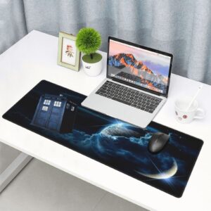 Mouse Pad 11.8x31.5 Protector Anime Rectangle Waterproof Oversized Dining Table Mat Gaming Non-Slip Rubber Mat