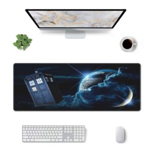 Mouse Pad 11.8x31.5 Protector Anime Rectangle Waterproof Oversized Dining Table Mat Gaming Non-Slip Rubber Mat