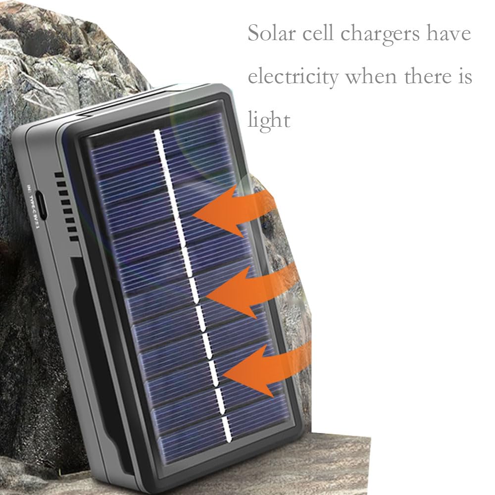 USB Battery Charger Multifunctional Solar Lithium Battery Charger 18650 Rechargeable Battery