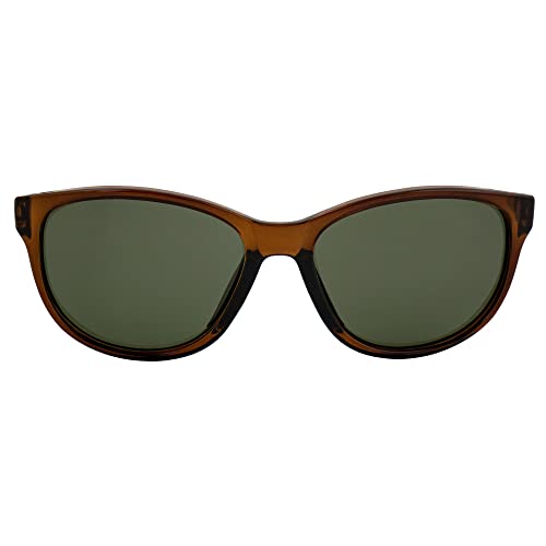 Islander Eyes Gili Polarized Sunglasses Retro Style Brown Frame w/Grey Lens