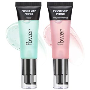 erinde power grip primer, hydrating face primer gel, perfect base face primer for wrinkles, long-wear foundation face primer, moisturizes smooth skin, gripping makeup, ideal for all skin types