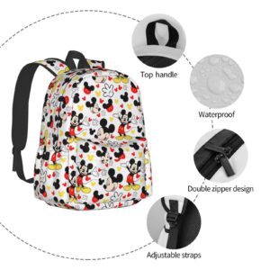 Raoirlw Computer Backpack Cartoon 17 Inch Laptop Backpack Travel Backpack