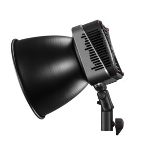 ZHIYUN Molus G200 200W COB Video Light with Bowens Mount,2700K-6500K and ZY Vega APP Control,Ultra Quiet DynaVort Cooling System