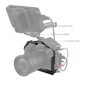 SmallRig Z 8 Camera Cage for Nikon Z 8, Anti-Twist Design and Aluminum Alloy Full Camera Cage, with Quick Release Plate for Arca-Swiss for Bird Shooting, Sports Shooting, Commercial Filming 3940