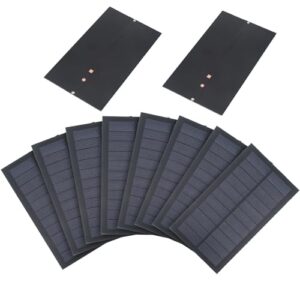 soshine 10pcs small solar panels - 1.8w 5.5v mini solar panels with high performance monocrystalline for solar light,science project