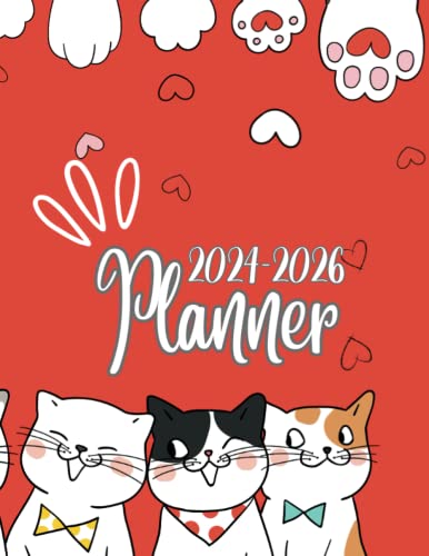 2024-2026 Monthly Planner: 3 Year Calendar Large Size 8.5x11 inches | 36 Months Jan 2024 - Dec 2026 with Federal Holidays | Monthly Design ( Calendar 2024-2026 for Purse)