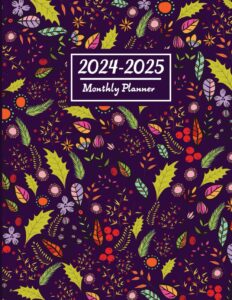 2024-2025 monthly planner: 2 years agenda and appointment notebook for the months of january 2024 to december 2025.large 8,5"x11"