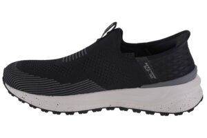 skechers usa slipins bogdinarlett mens slip on 95 dm us black