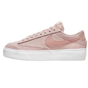 Nike Blazer Low Platform Ess Womens Size 11 Pink