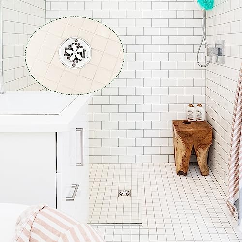 10 Pack Drain Hair Catcher, Shower Drain Protectors, Flower Shape Shower Drain Sink Disposable Hair Catchers for Bathroom, Bathtub