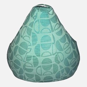 New Bean Bag Cover Only Without Beans Organic Cotton Teardrop 3XL Home Decor Only Cover