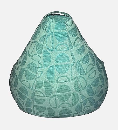 New Bean Bag Cover Only Without Beans Organic Cotton Teardrop 3XL Home Decor Only Cover