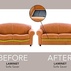 LAMINET Deluxe Extra Thick Sagging Furniture Cushion Support Set of 2 New Improved Extend The Life of Your Chair/Cushion - 60% Thicker Extend for Length and Width Up to 34" x 66" or Up to 17" x 132"