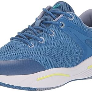 Easy Spirit Women's Jani Sneaker, Medium Blue Multi, 8.5 Wide