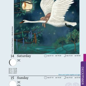 MOON DIARY 2024 Datebook Calendar Personal Organiser (EST - Eastern Time)