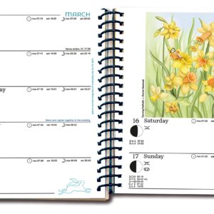 MOON DIARY 2024 Datebook Calendar Personal Organiser (EST - Eastern Time)