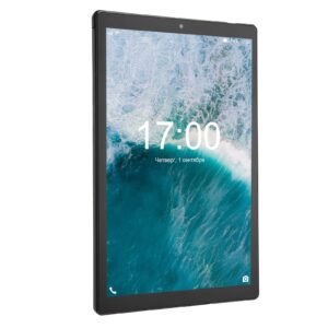 ciciglow 10 inch tablet, tablet pc 3 and 64g memory ips screen, octa core 128gb expand tablet with 3g network and wifi for 11 black (us plug)