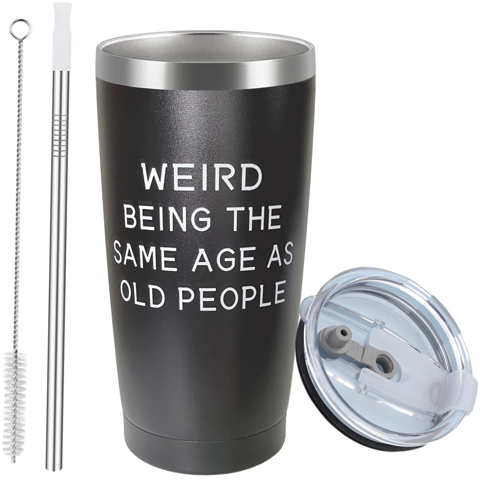 Birthday Gifts for Men Women - Funny Unique Gifts for Dad, Mom, Grandpa, Father, Husband, Him or Her, From Daughter Son Friends, 30th, 40th, 50th, 60th, 70th, Dad Coffee Mug Tumbler, Christmas Gifts