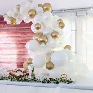 Balloon Arch Kit - Free Bending Shape,8.2ft & 5ft Balloon Column Stand Independent Suspended Standing, 13" Water-Filled Base - Ideal for Weddings, Baby Showers, and Birthday Parties (8.2ft & 5ft)