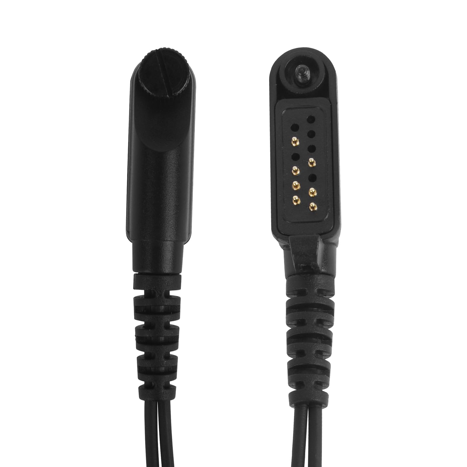 Pdflie Walkie Talkie Speaker Microphone Hand Shoulder Mic with 3.5mm Audio Jack Reinforced Cable for Hytera Two Way Radio pd602i pd682i pd662i hp602 hp682 bd519 bd6302 pd680 x1pi x1ei