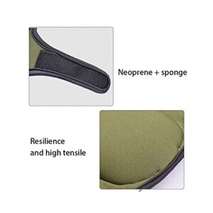 TopHomer 1 Pair Gardening Knee Pads Garden Knee Protectors Anti Slip Protective Cushion Soft Ultra Comfort Garden Kneepad,For Gardener Cleaning Work Scrubbing Floors Pruning -Adaptable Strap, Green