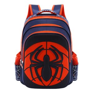 dasellbag comic bookbag for boys and girls toddler school backpack elementary student waterproof lightweight schoolbag(l-m)